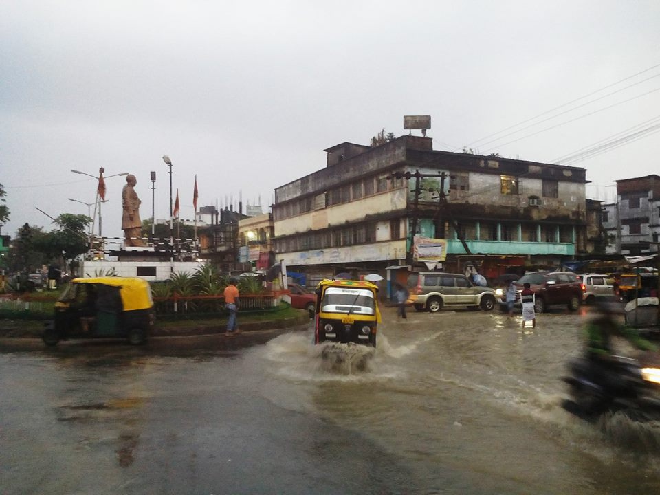 Pre monsoon rainfall halts Silchar - Barak Bulletin
