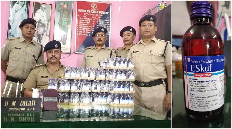 RPF confiscates 300 bottles of cough syrup from Silchar - Agartala ...
