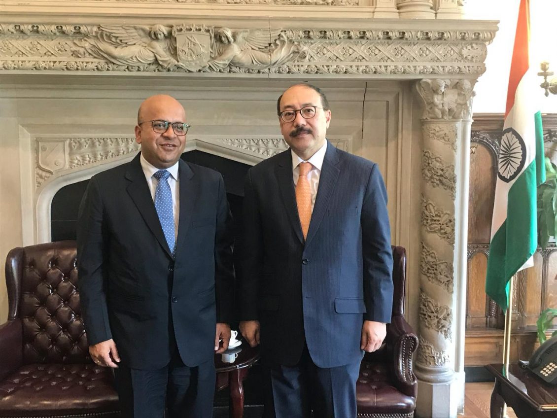 Subimal Bhattacharjee writes after meeting Harshvardhan Shringla Indian ...