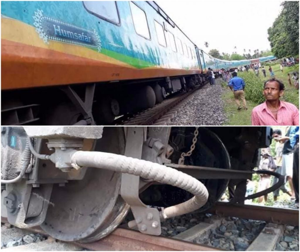 Agartala - Bangalore Humsafar express derails; “no casualties” informs ...