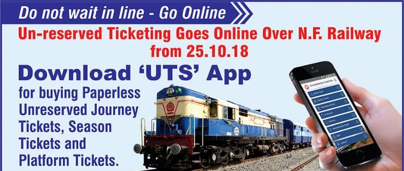 UTS mobile app to make life easier for train commuters in Barak Valley - Barak Bulletin