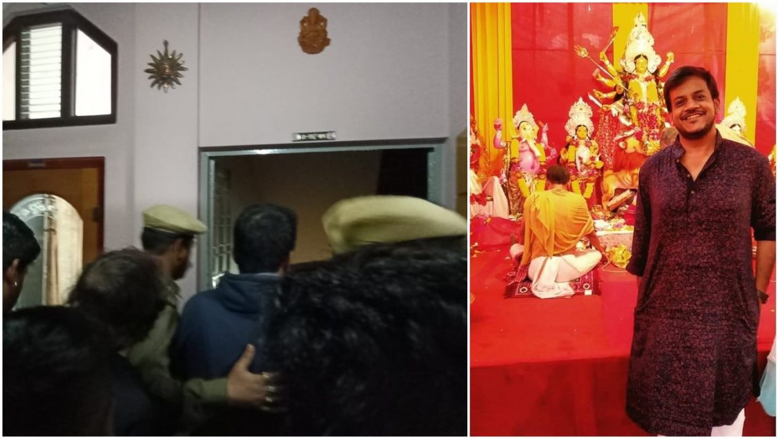 "30 students entered Souradeep Sengupta's residence and created ruckus ...