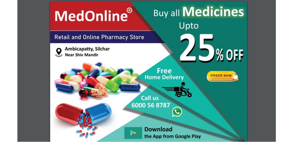 Silchar based MedOnline to deliver medicines at home with Upto 25% ...