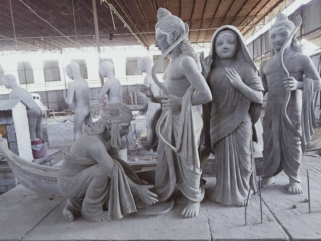 Meet Silchar's Ranjit Mandal who is recreating Ramayana through idols ...