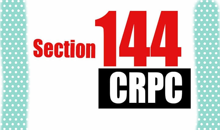 Section 144 of the Criminal Procedure Code clamped in Cachar ahead of ...