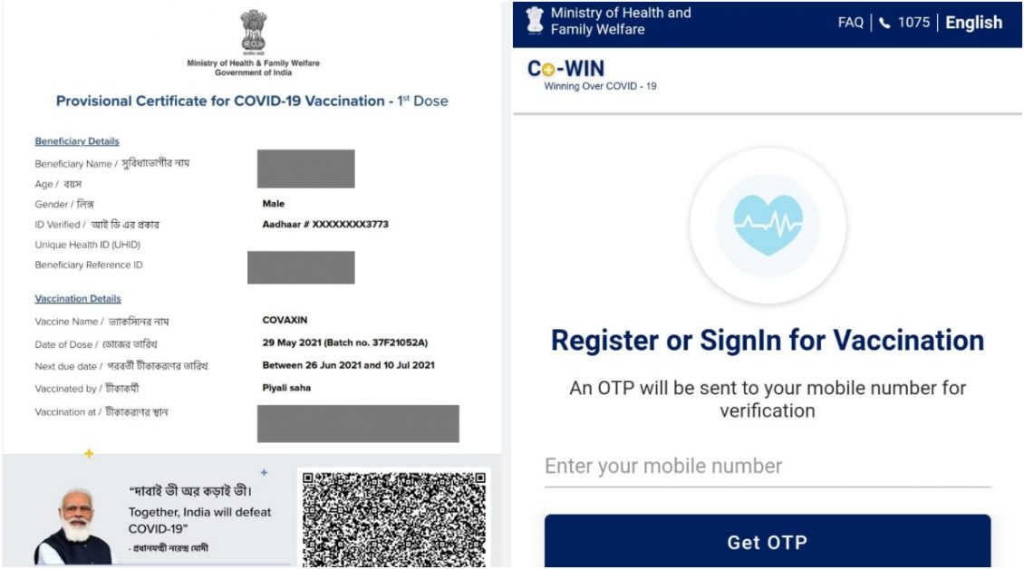 Now you can make corrections on your Covid vaccination certificate ...