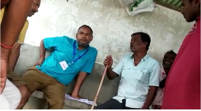 Exclusive: GP Secretary Alok Gosh selling relief items in Katigorah ...