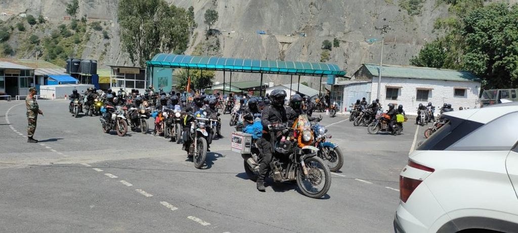 75 bikers of the Freedom Rider Bike Rally to reach Silchar today, flag ...
