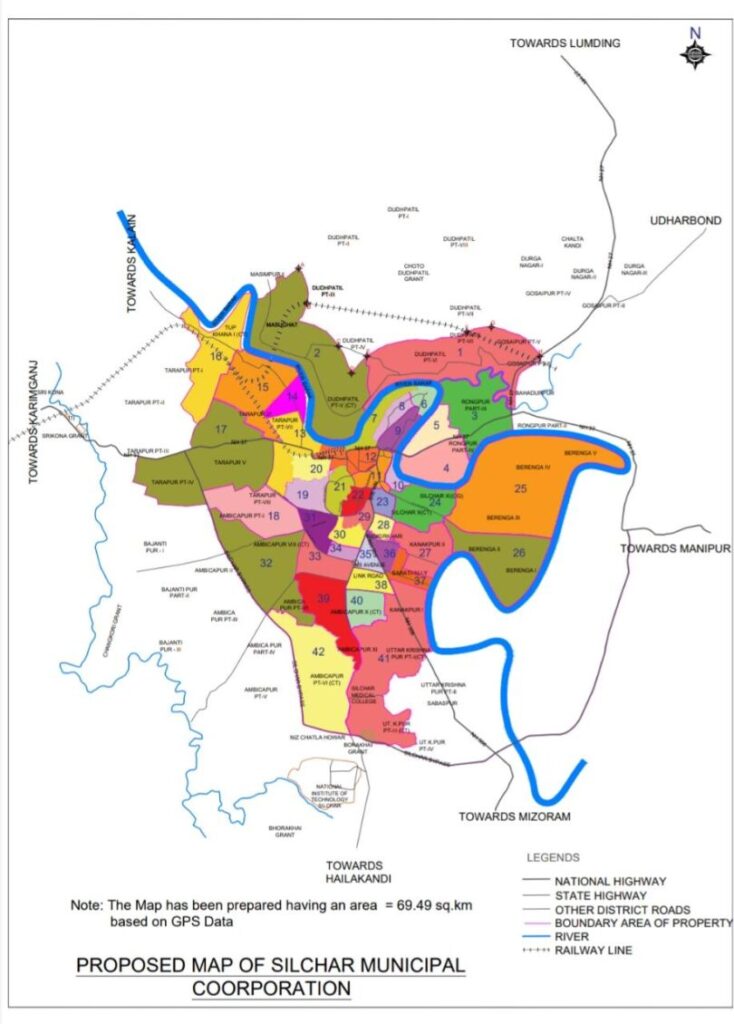 Cachar DC makes proposed corporation map public; Invites claims and ...