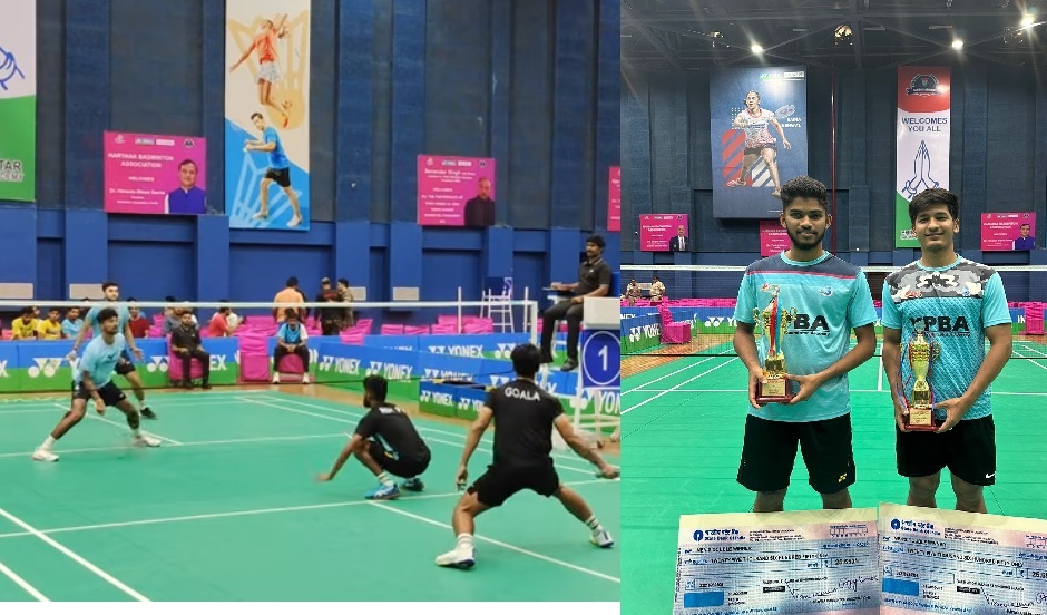 Silchar's Sooraj Goala wins All India Senior Ranking Badminton tournament doubles with his ...