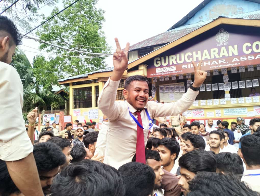 ABVP makes a clean sweep in GC College Students' Union Elections; Rohit ... ABVP makes a clean sweep in GC College Students' Union Elections; Rohit ...