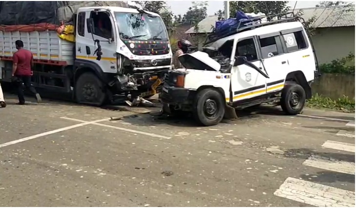 Tragic Accident Involving Tata Sumo and Truck In Cachar Leaves Ten ...