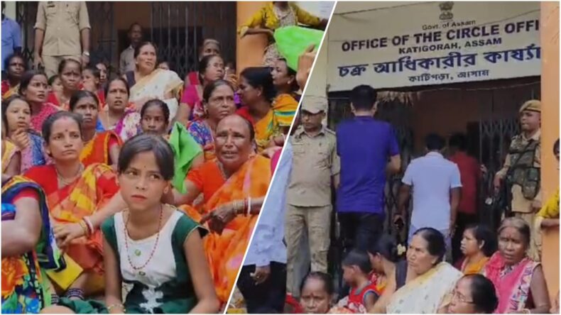 Flood Victims Protest at Katigorah Circle Office Over Lack of Relief ...