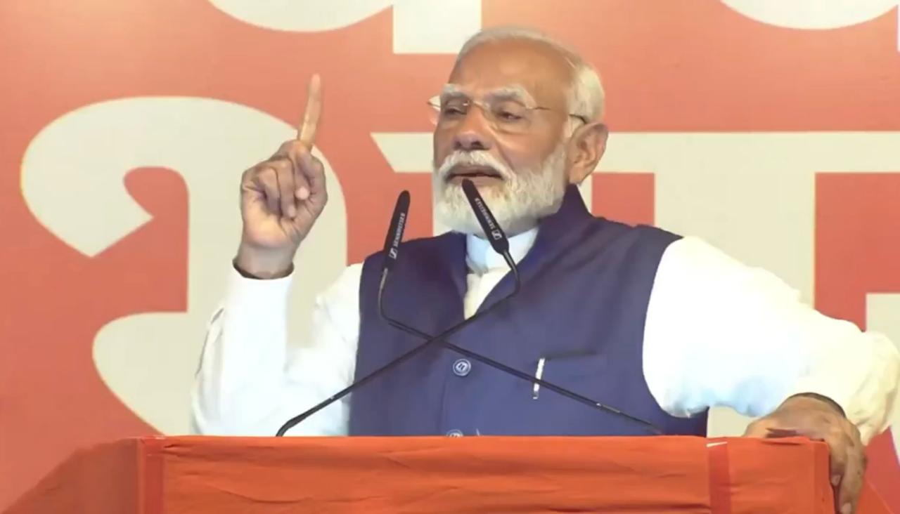 "Modi Ki Guarantee" Becomes "NDA Sarkar" in Narendra Modi's Speech ...